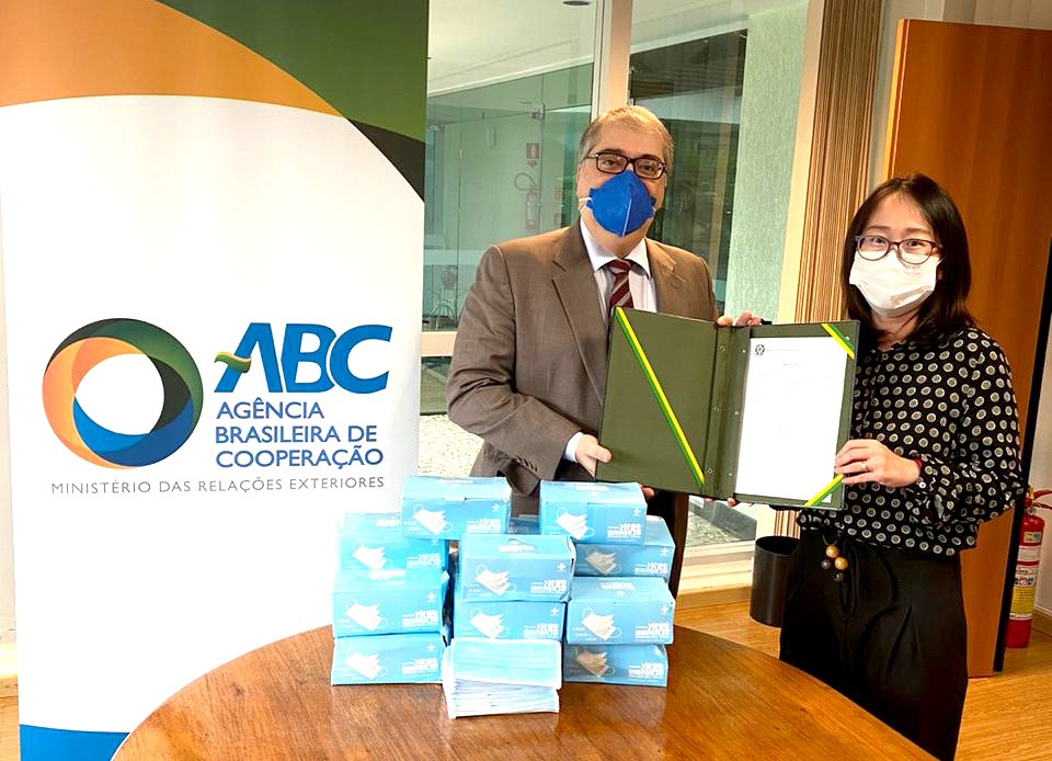 ABC faz entrega de máscaras para o MAPA — ABC - Agência Brasileira de ...