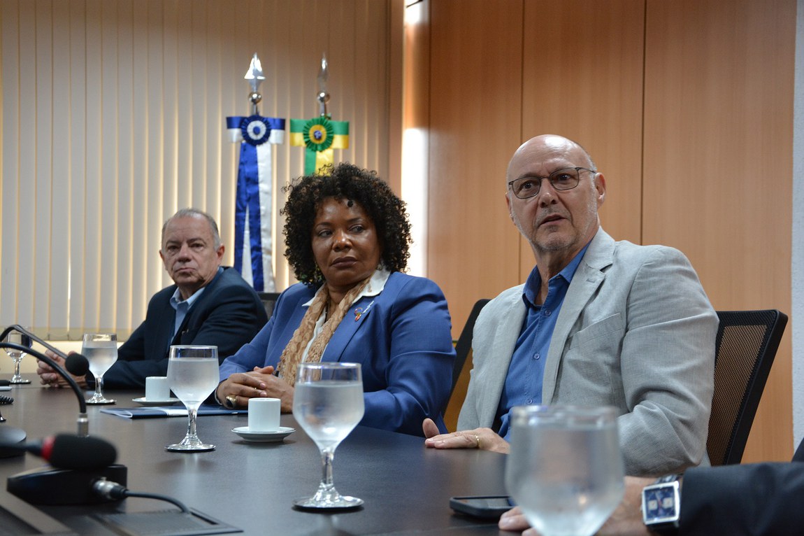 Ministra da Cultura visita a ABIN — Agência Brasileira de Inteligência
