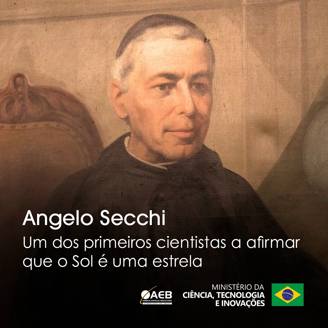 História: Angelo Secchi — Agência Espacial Brasileira