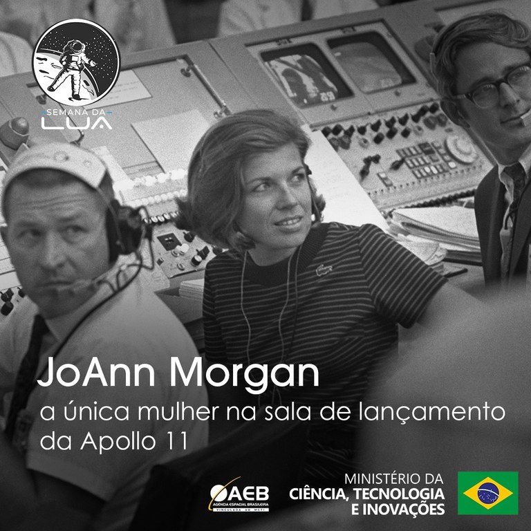 História: JoAnn Morgan — Agência Espacial Brasileira