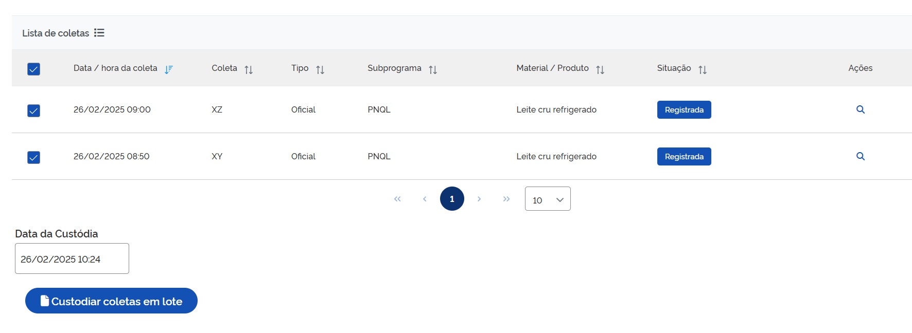 Módulo WEB do MAPA LABs para laboratórios — Ministério da Agricultura e Pecuária