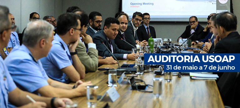 AUDITORIA USOAP---OACI.jpg — Agência Nacional de Aviação Civil (Anac)