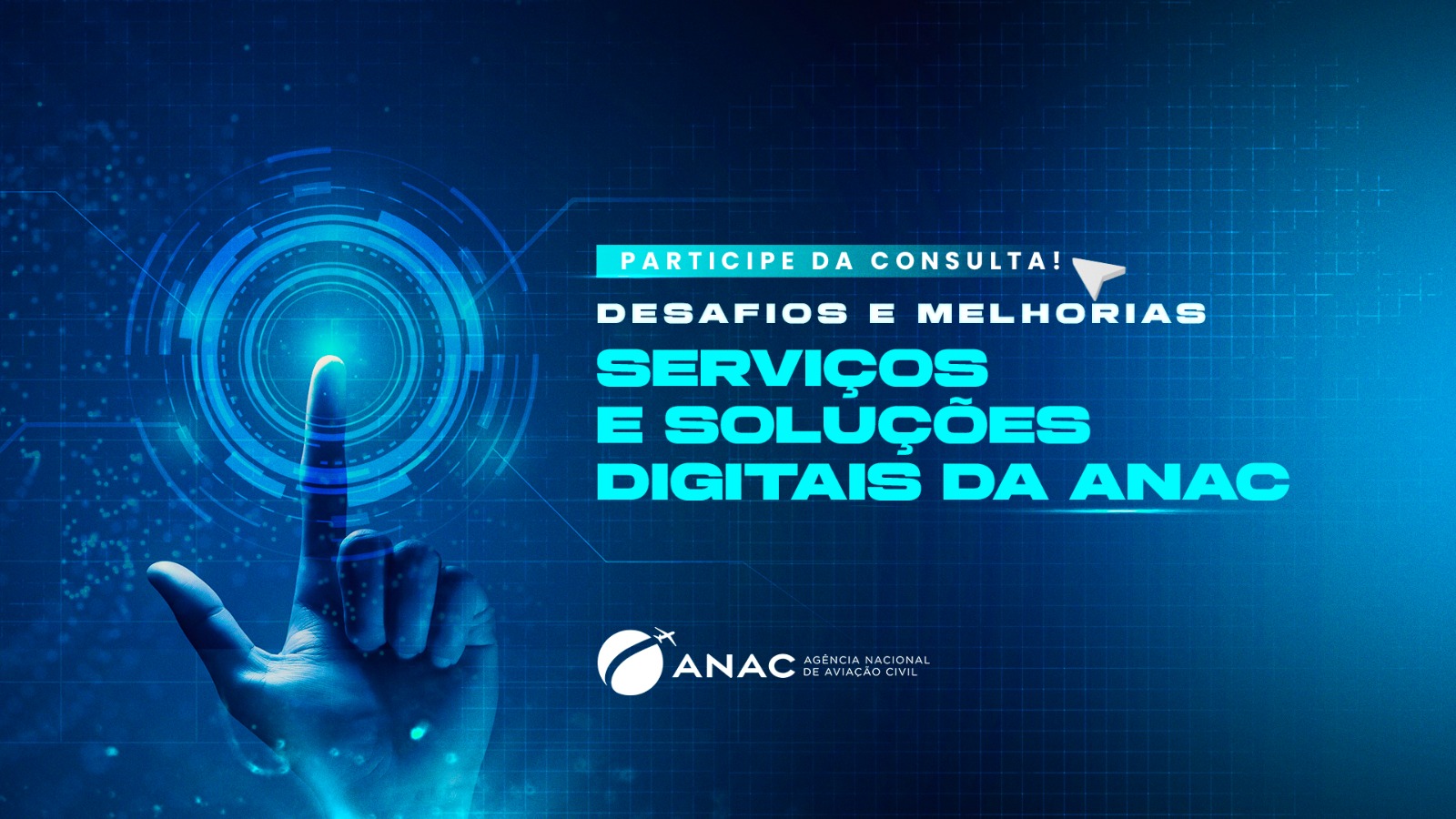 Faça a sua contribuição! — Agência Nacional de Aviação Civil (Anac)