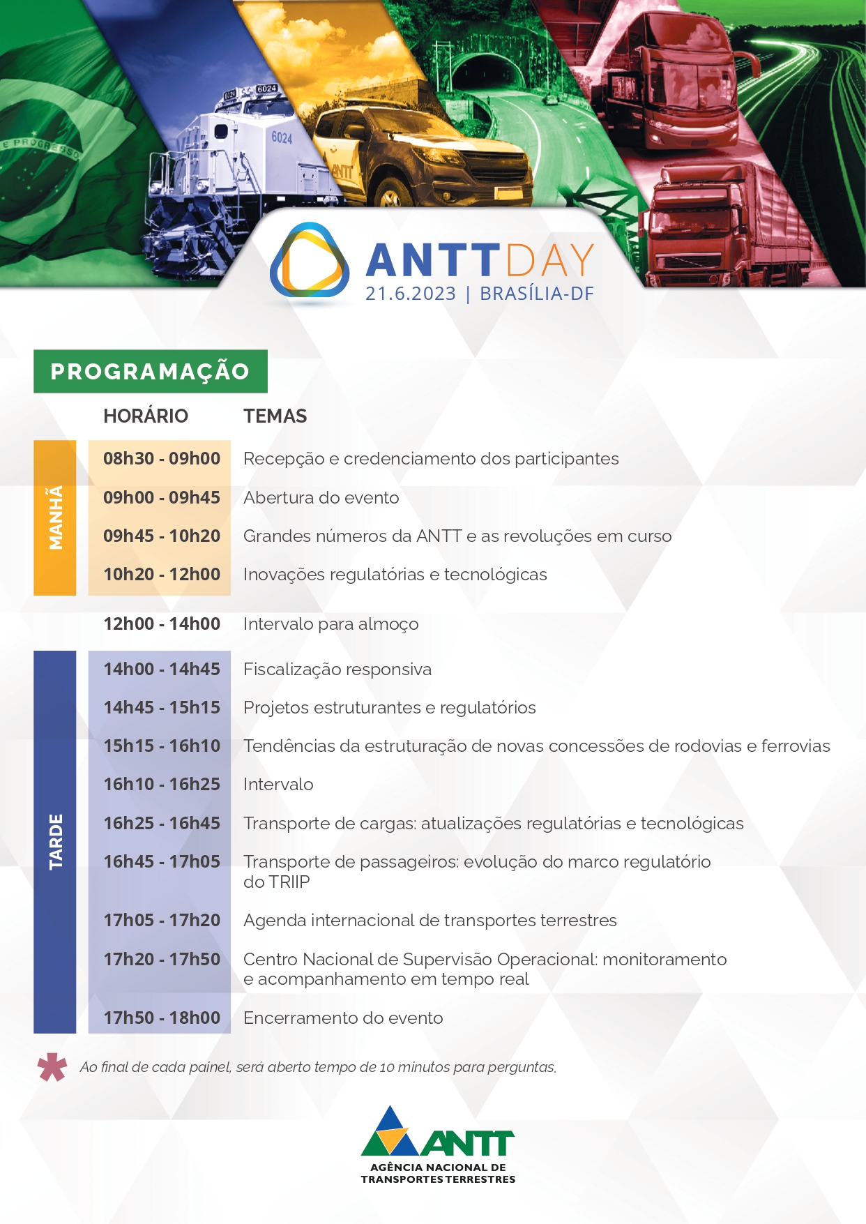 ANTT Day — Agência Nacional de Transportes Terrestres - ANTT