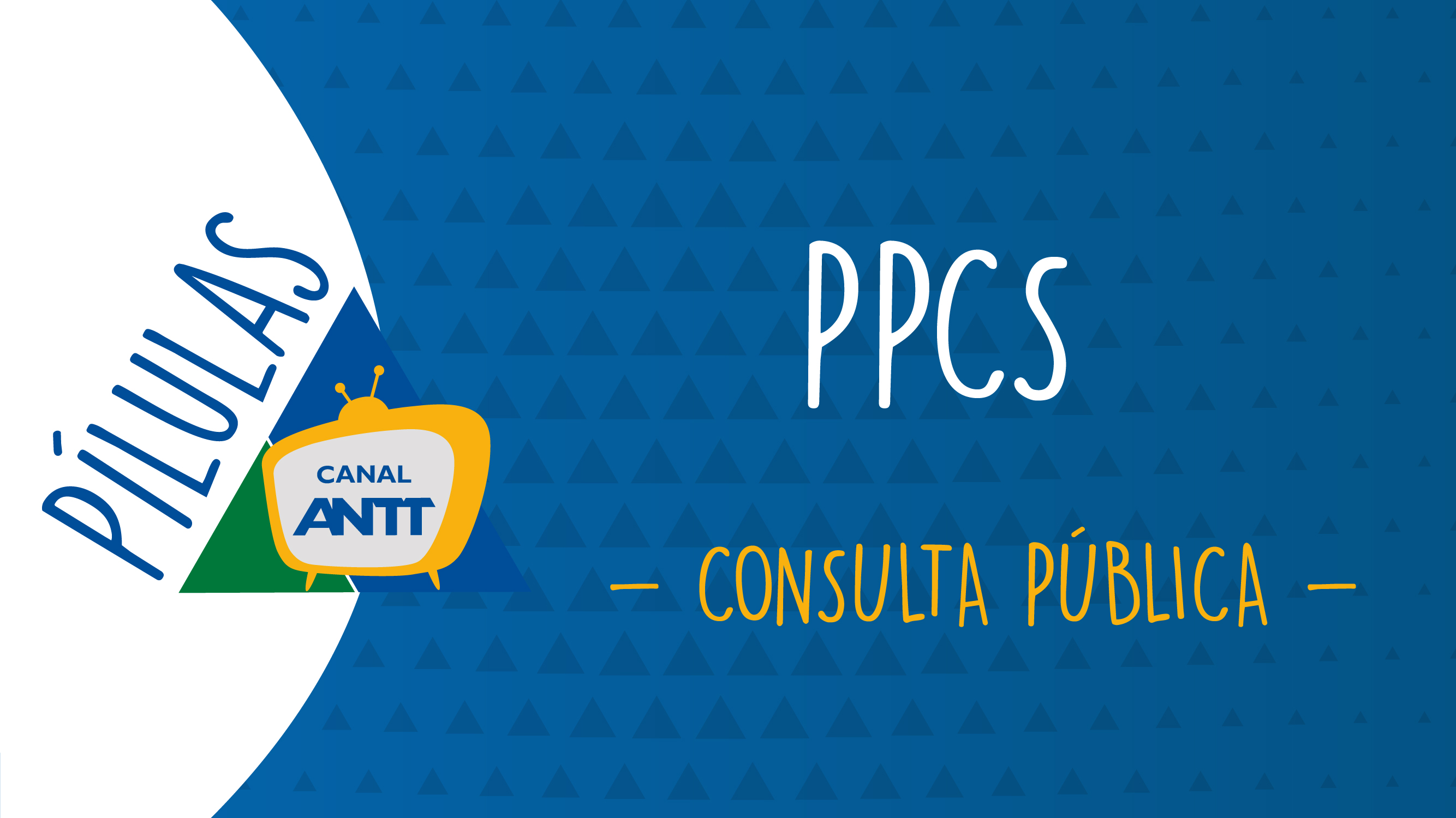 Vídeo do Canal ANTT fala sobre Consulta Pública — Agência Nacional de ...