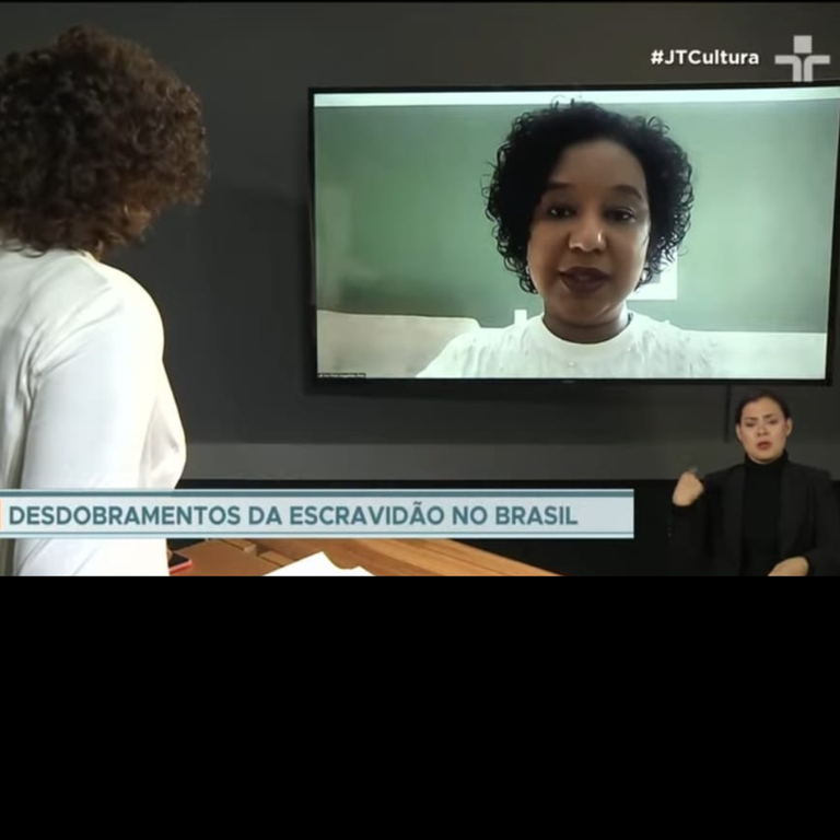 Diretora-geral do Arquivo Nacional concede entrevista ao Jornal da Tarde — Arquivo Nacional