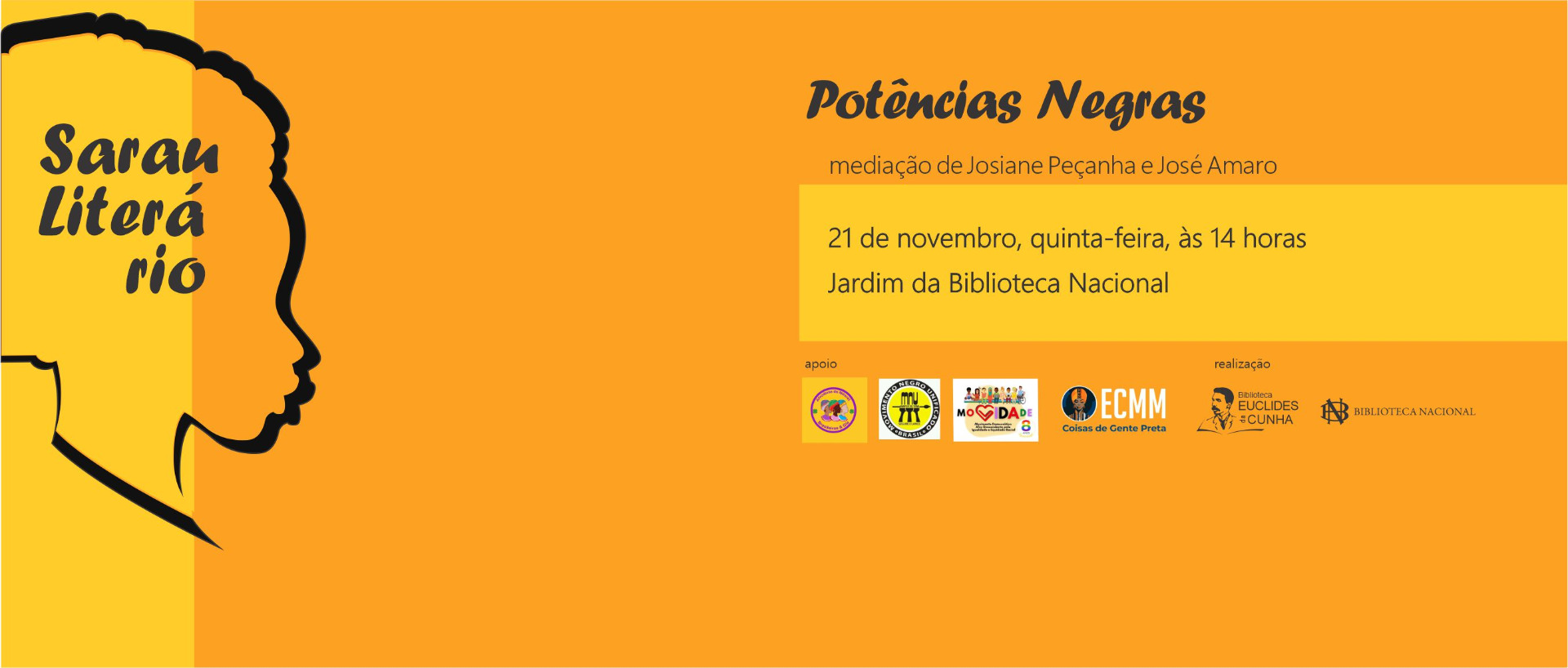 BEC Convida | Sarau literário “Potências Negras” — Fundação Biblioteca ...