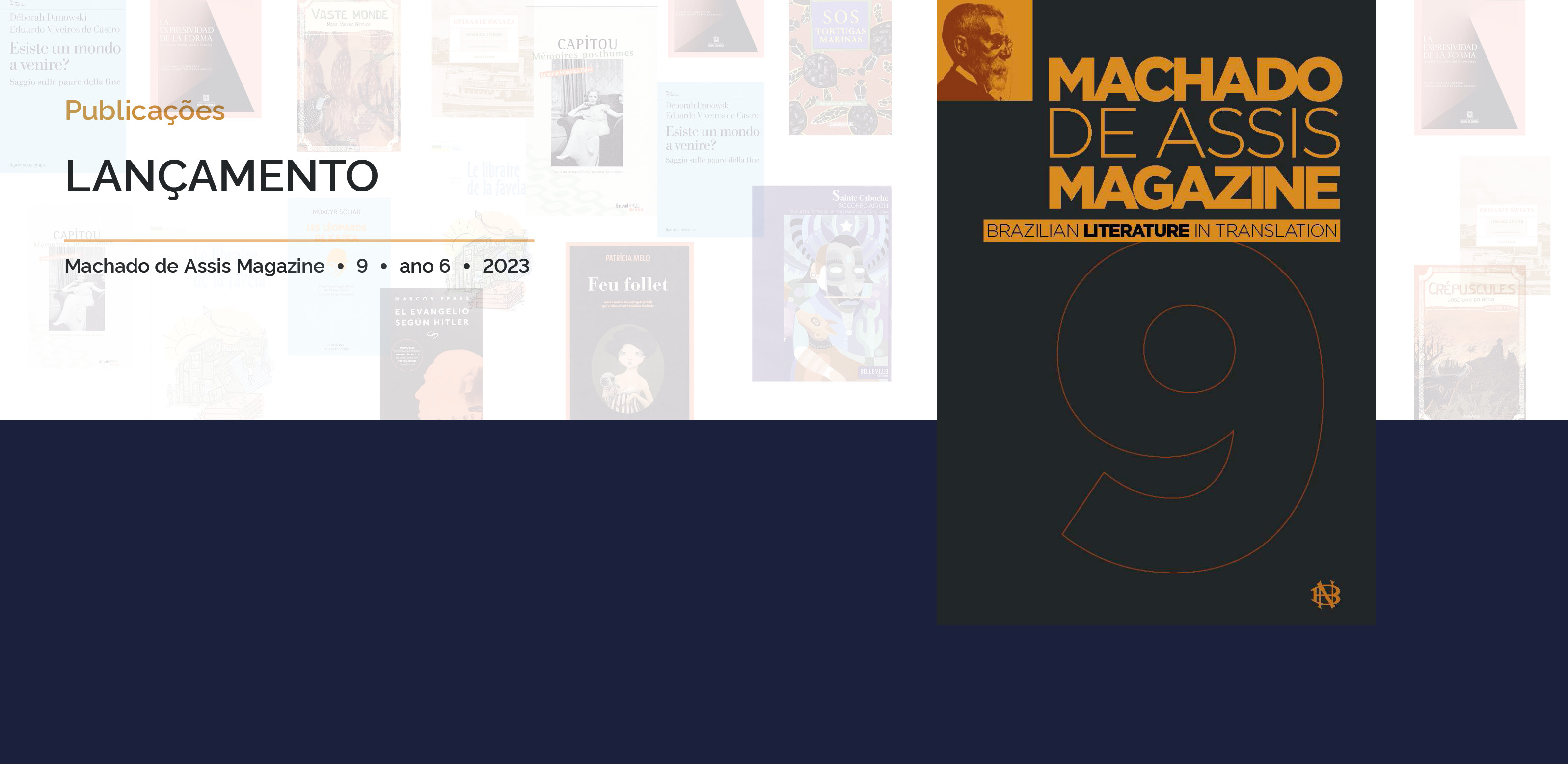 Biblioteca Nacional lança mais um volume da Machado de Assis Magazine ...