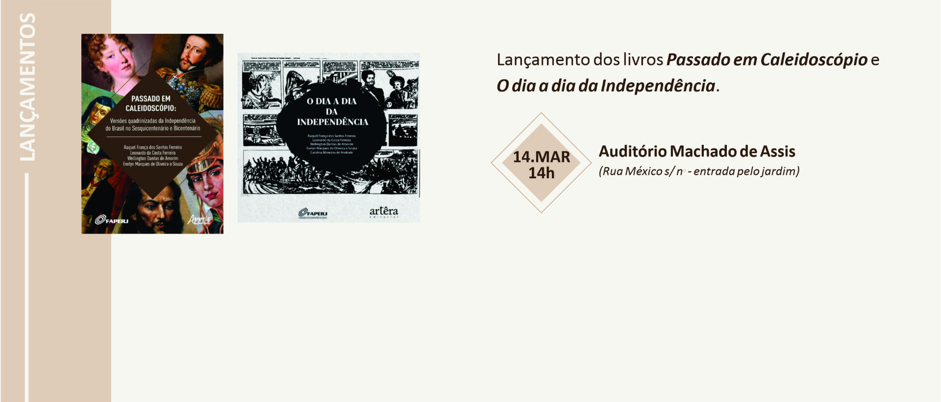 FBN lança livros que analisam a Independência do Brasil retratada em ...