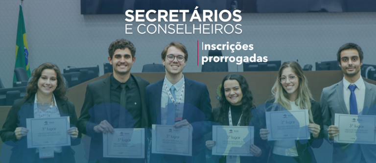 Prorrogadas as inscrições para secretários e conselheiros voluntários ...