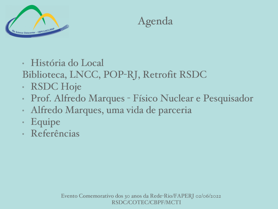 Inauguração RSDC — Centro Brasileiro de Pesquisas Físicas - CBPF