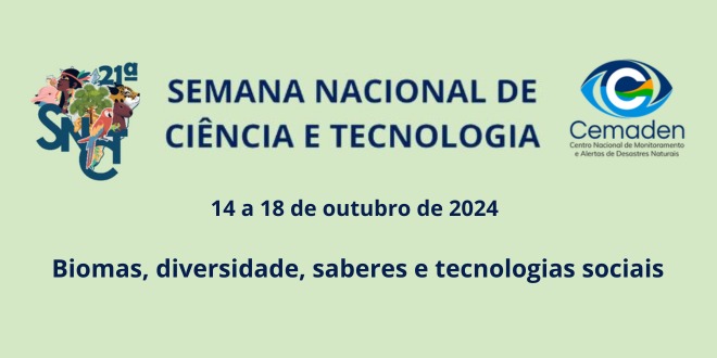 SNCT 2024 — Centro Nacional de Monitoramento e Alertas de Desastres ...