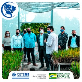 Visita da Secretaria de Ciência, Tecnologia e Inovação (SECTI/PE ...