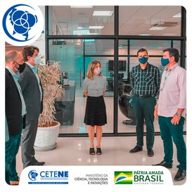 Visita da Secretaria de Ciência, Tecnologia e Inovação (SECTI/PE ...