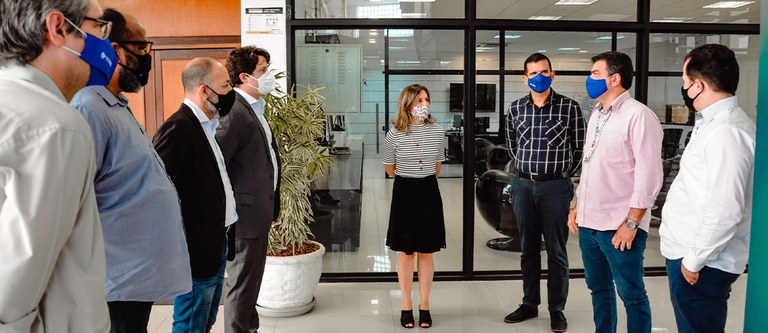 Visita da Secretaria de Ciência, Tecnologia e Inovação (SECTI/PE ...