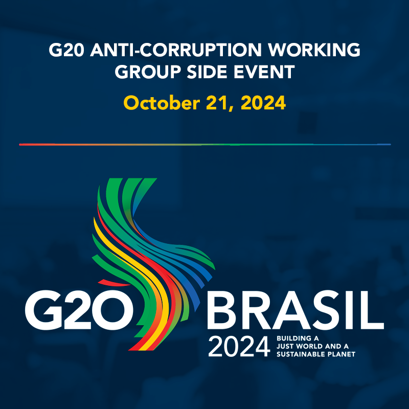 G20 Anti-Corruption Working Group Side Event — Controladoria-Geral da União