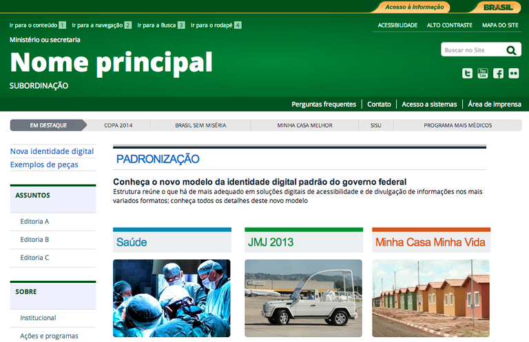 Conheça o novo modelo de plataforma digital do governo federal ...