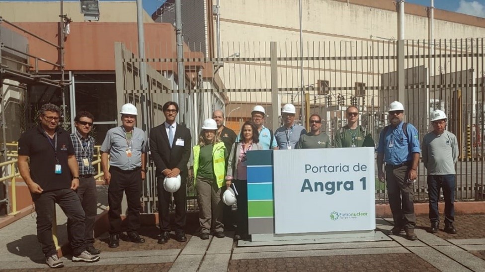 CNEN e IBAMA realizam vistoria conjunta em Angra 1, acompanhada pelo ...