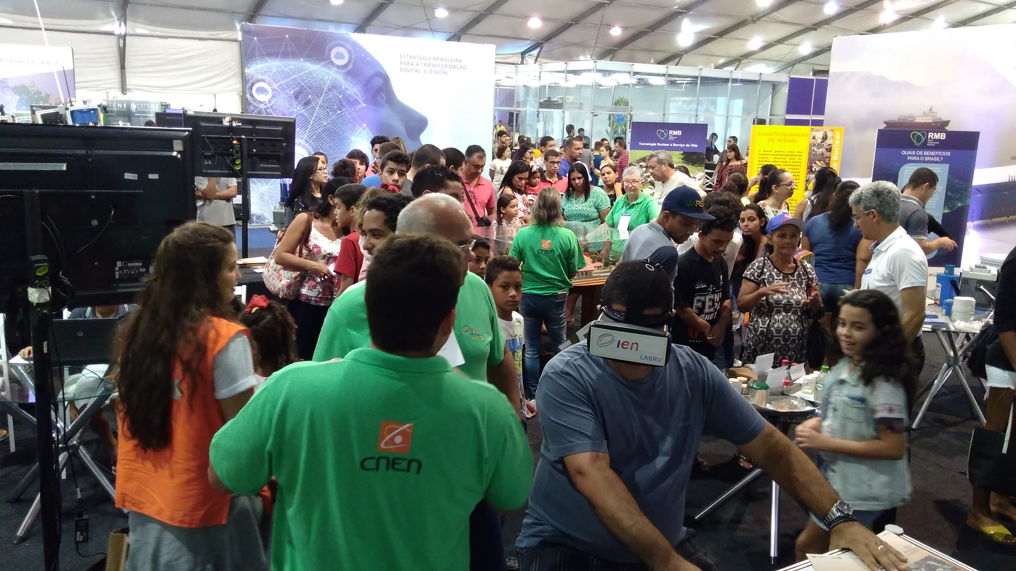 CNEN participa da 70ª SBPC apresentando aplicações da energia nuclear ...