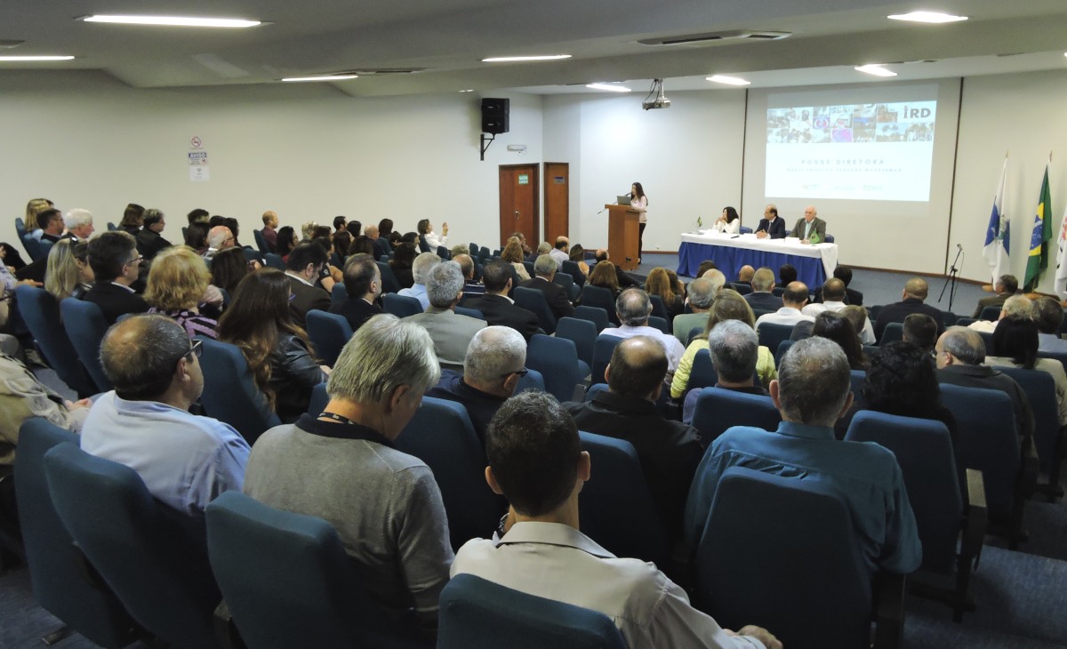 Cerimônia de posse da diretora do IRD foi realizada no campus do ...