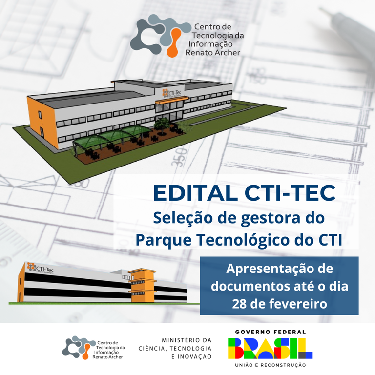CTI publica edital para seleção de gestora do Parque Tecnológico do CTI ...