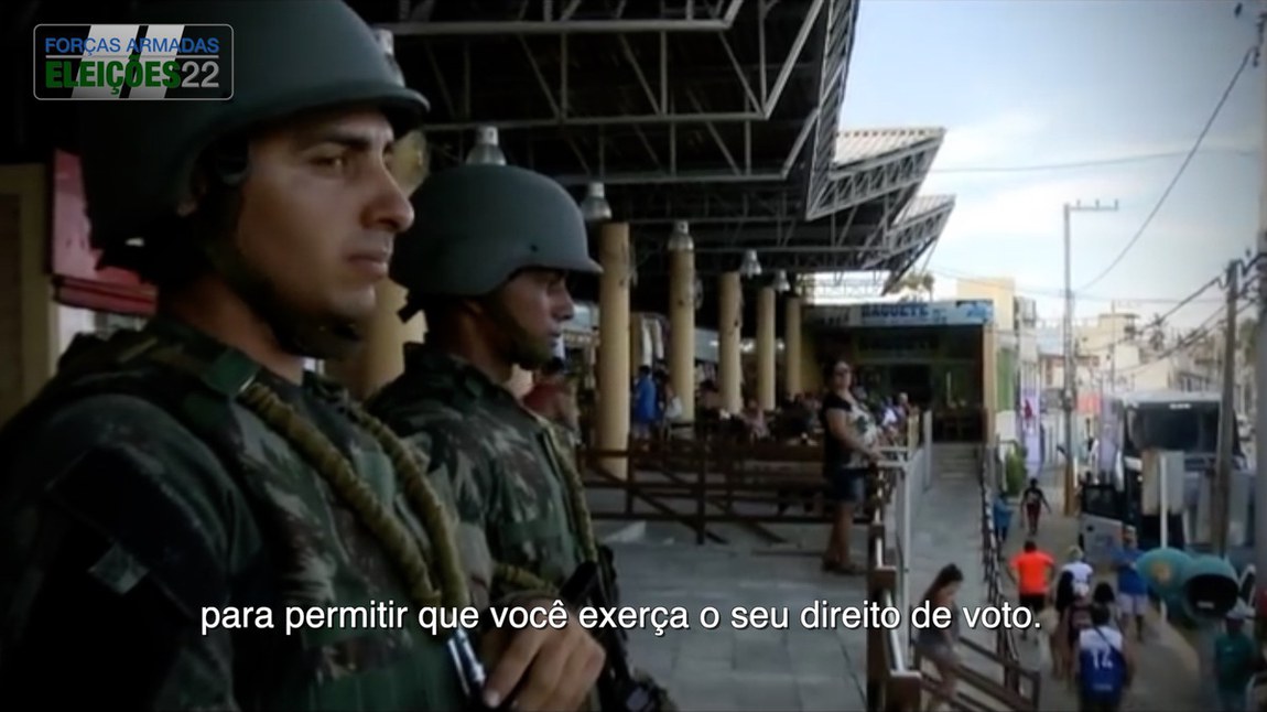 Vídeo explica como Forças Armadas contribuem para a realização das ...