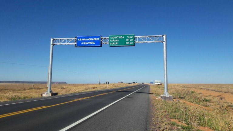 Diretor Geral do DNIT inaugura obra em trecho da BR-242 no Estado da ...