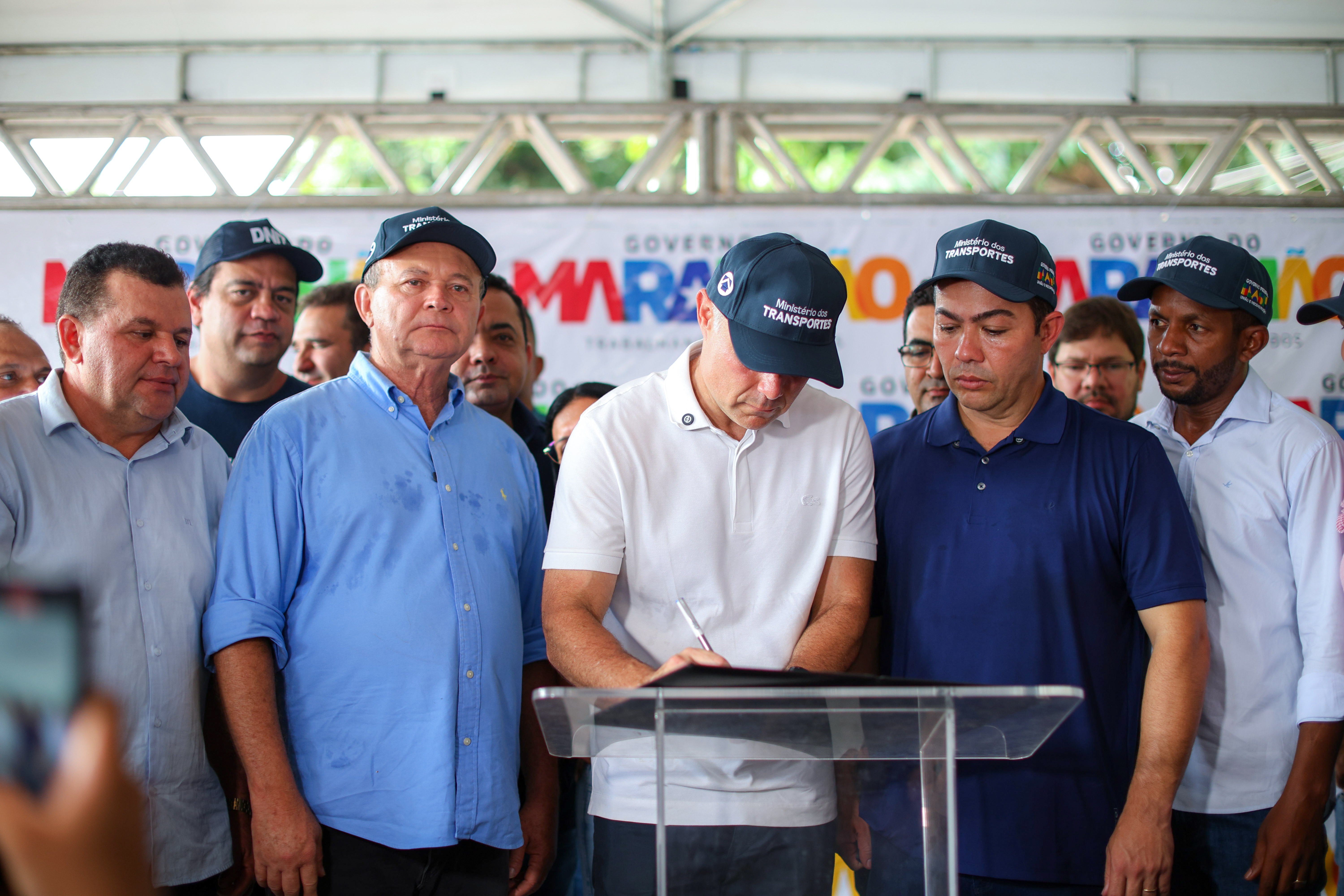 DNIT e Ministério dos Transportes assinam ordem de serviço para nova ...