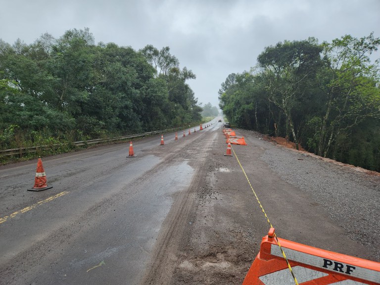 DNIT libera tráfego de veículos na BR-158/RS a partir das 17h desta ...