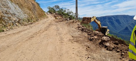 DNIT retoma obra de pavimentação da BR-285/SC em Timbé do Sul ...