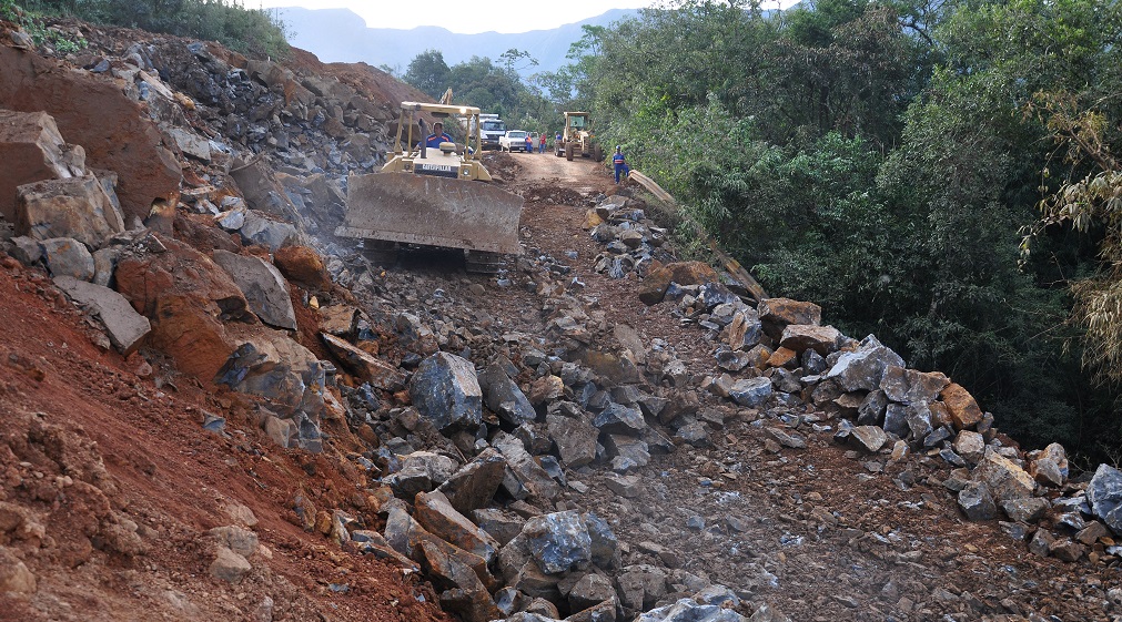 Interdição da Serra da Rocinha é medida de segurança nas obras da BR ...