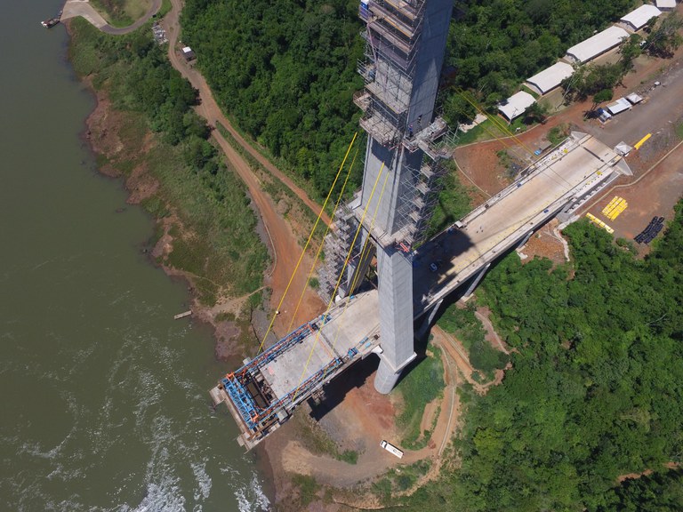 Ministério da Infraestrutura e DNIT visitam obras da 2ª Ponte de Foz do ...