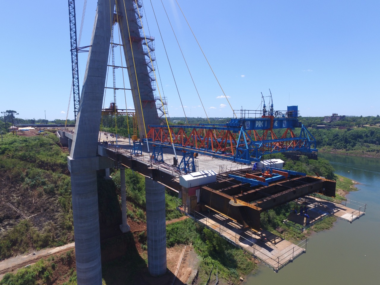 Ministério da Infraestrutura e DNIT visitam obras da 2ª Ponte de Foz do ...