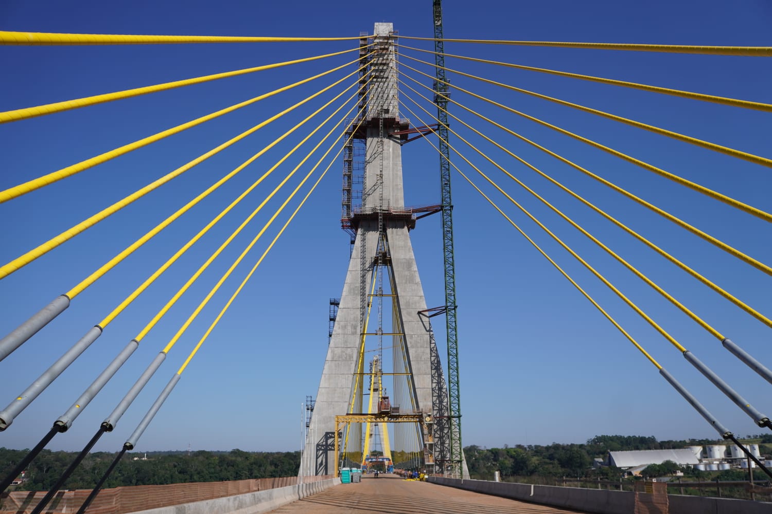 Obra da 2ª Ponte de Foz do Iguaçu está 94% concluída — Departamento ...