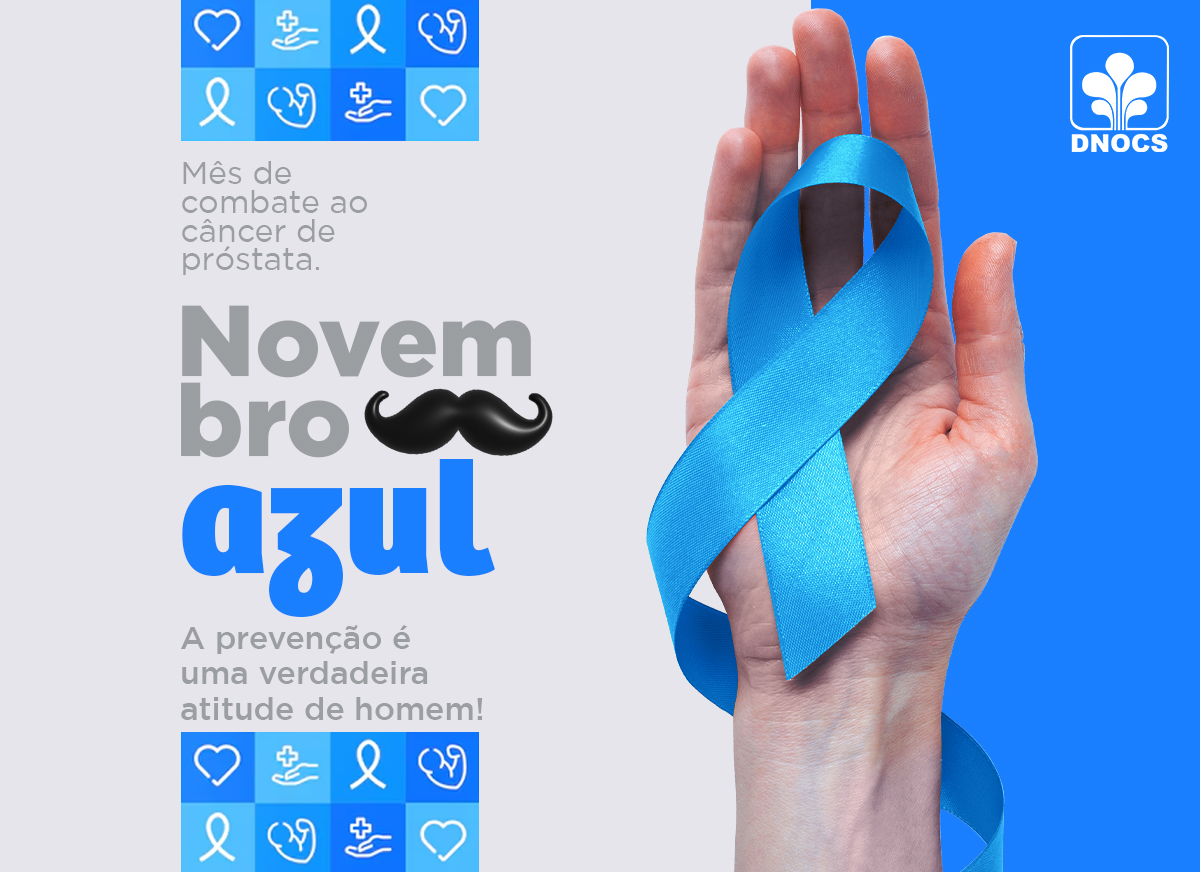 Novembro Azul Logo