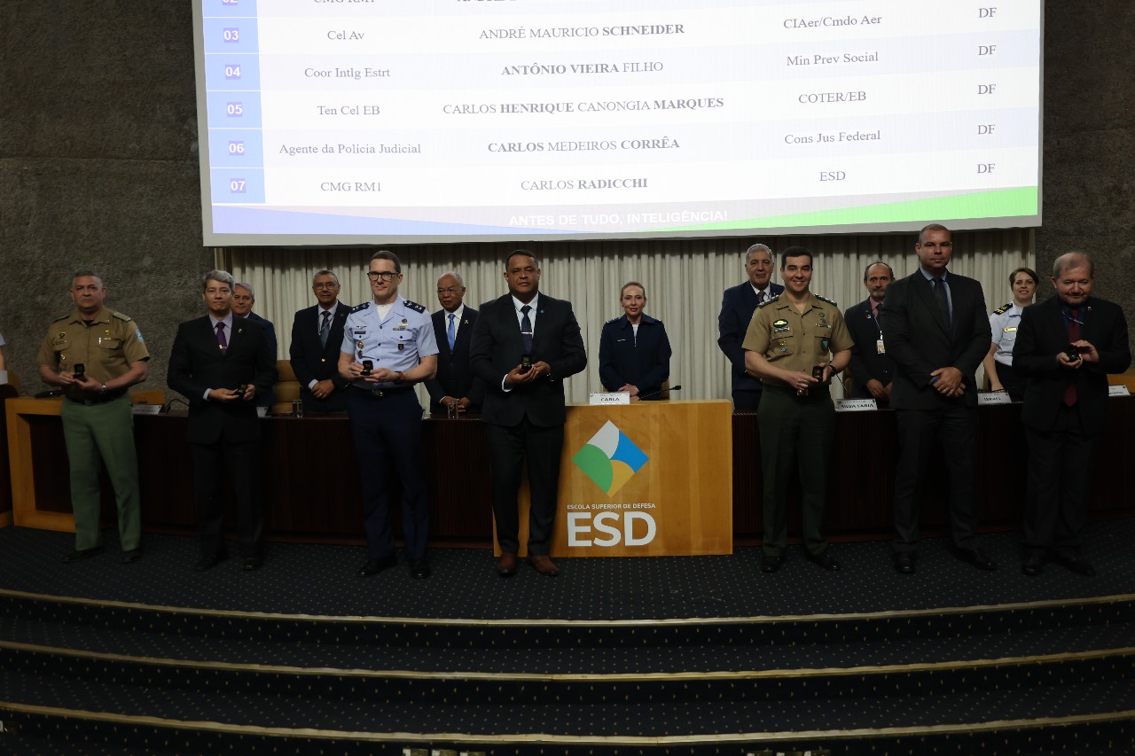 ESD realiza formatura do Curso Superior de Inteligência Estratégica 2025 — Escola Superior de ...