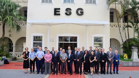 National War College visita Escola Superior de Guerra — Escola Superior de Guerra - ESG
