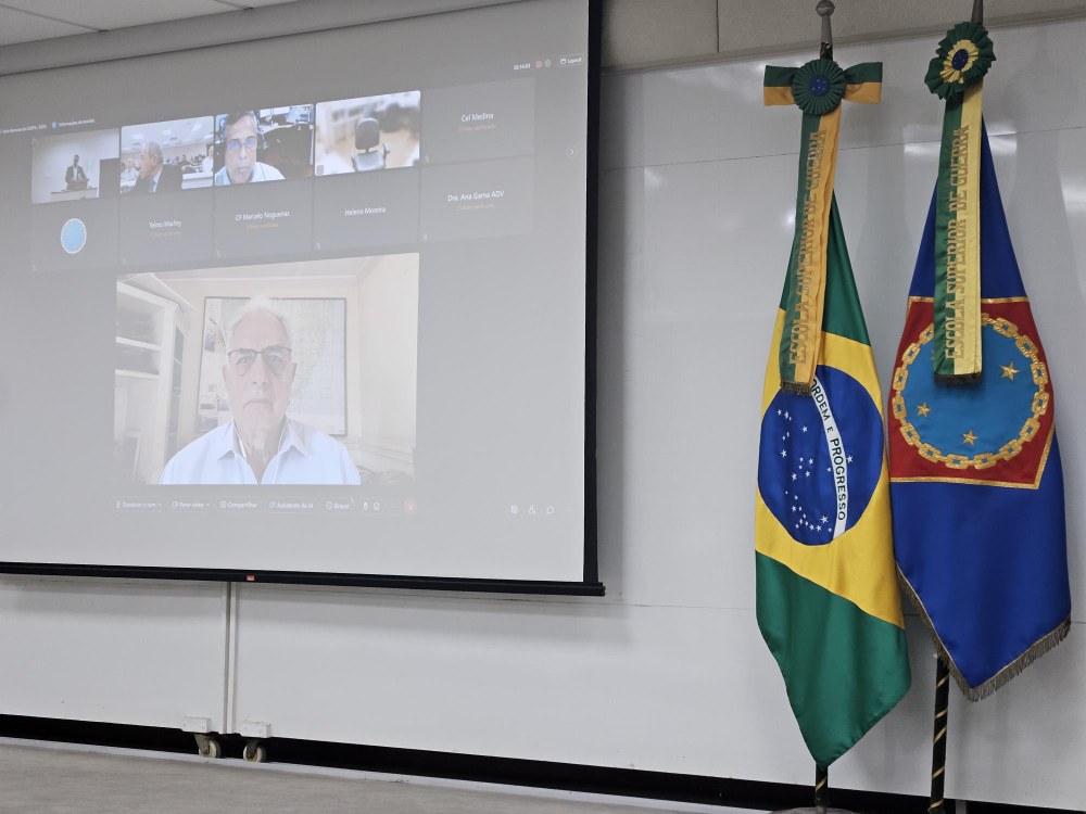 Jornalista William Waack profere palestra para discentes da Escola ...