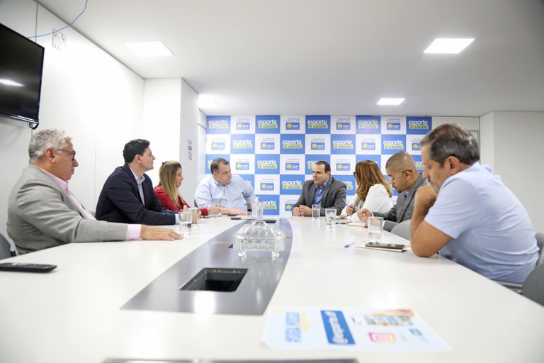 O MEsp esteve na Secretaria de Esporte e Lazer do DF para discutir ...