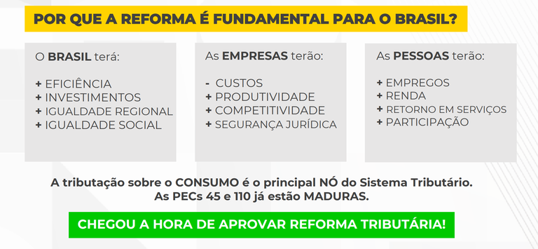 Pq a reforma é fundamental — Ministério da Fazenda
