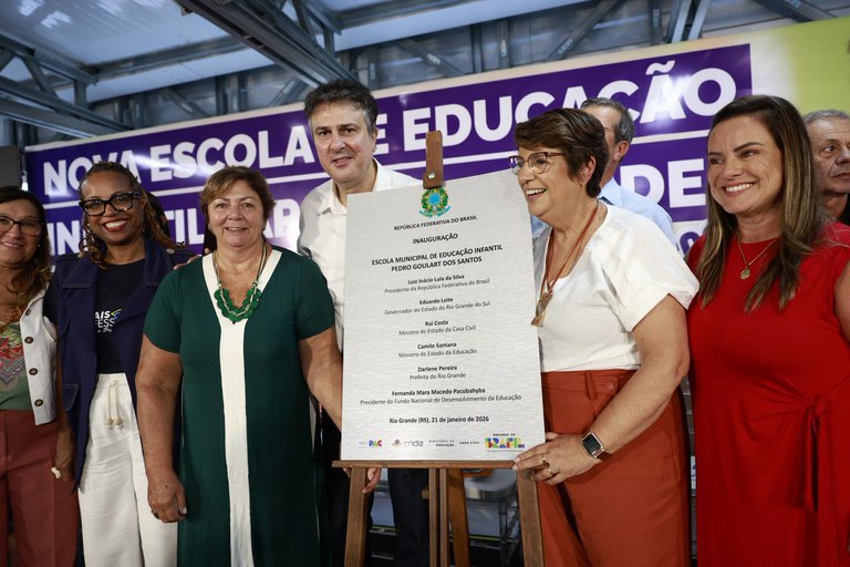 MEC inaugura escola de educação infantil no Rio Grande do Sul — Fundo ...