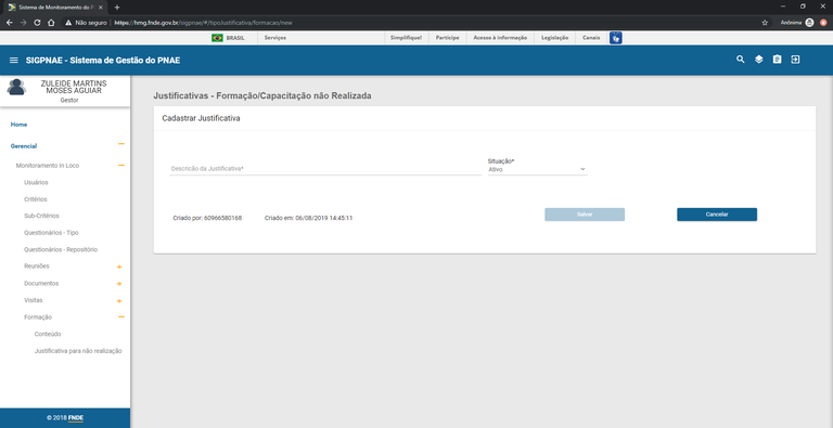incluir_justificativa_form_reunião — Fundo Nacional de Desenvolvimento ...