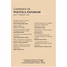 Cadernos de política exterior — Fundação Alexandre de Gusmão - FUNAG