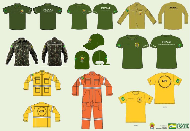 Funai regulamenta o uso de novos uniformes por servidores — Fundação ...