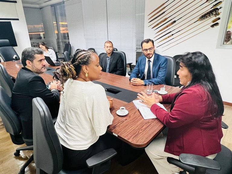 Presidenta da Funai recebe representante da Associação Nacional dos ...