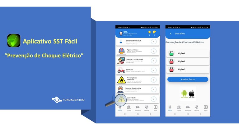 Aplicativo SST Fácil disponibiliza três novas lições do conteúdo ...