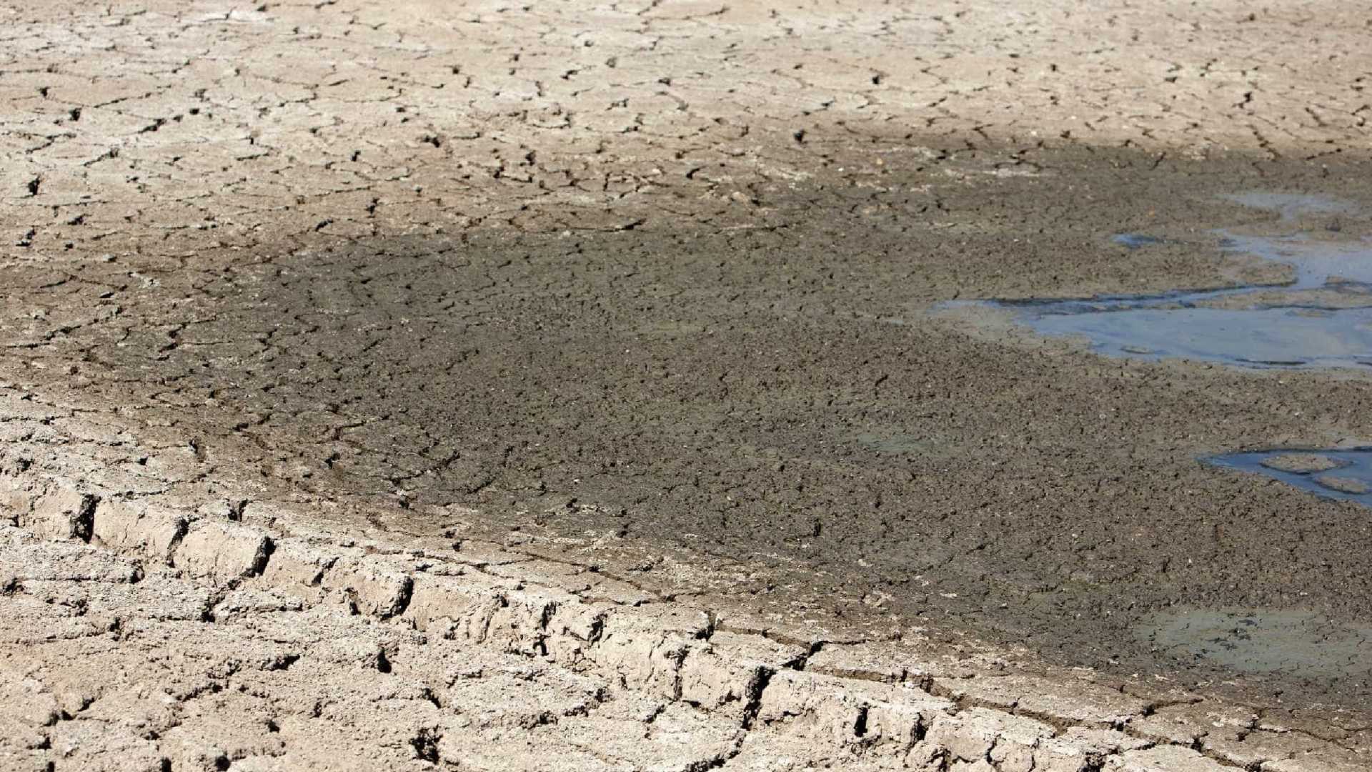 A seca que enfrentamos "é provavelmente das piores dos últimos 100 anos ...