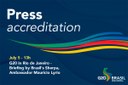 G20 in Rio de Janeiro - Briefing by Brasil's Sherpa, Ambassador ...