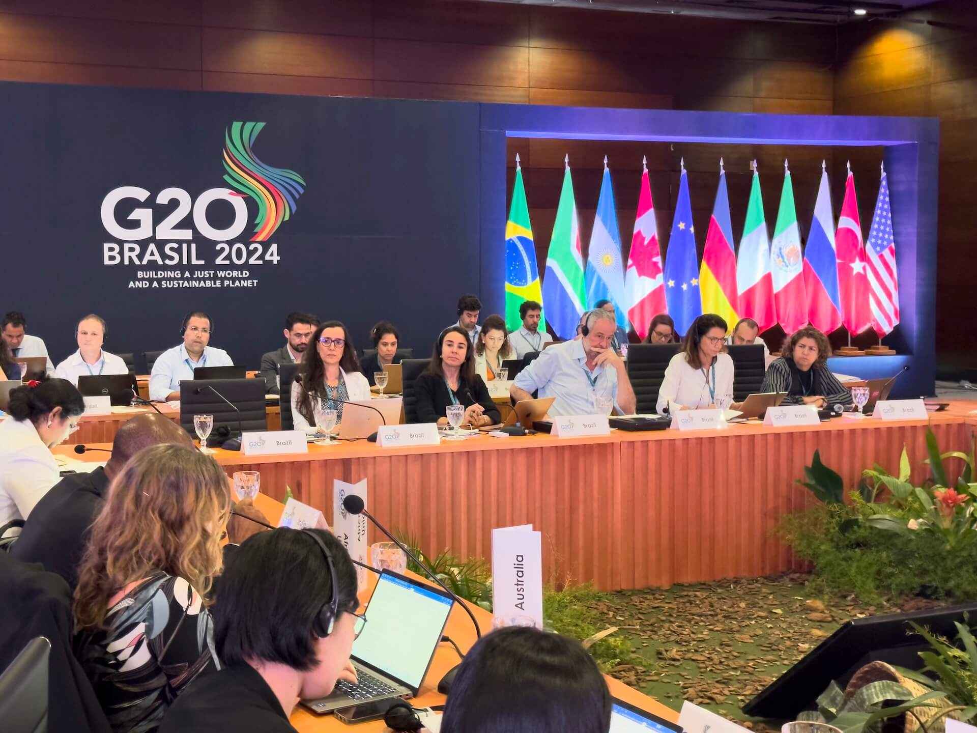 G20 intensifies discussions in a crucial week for the Leaders' Summit