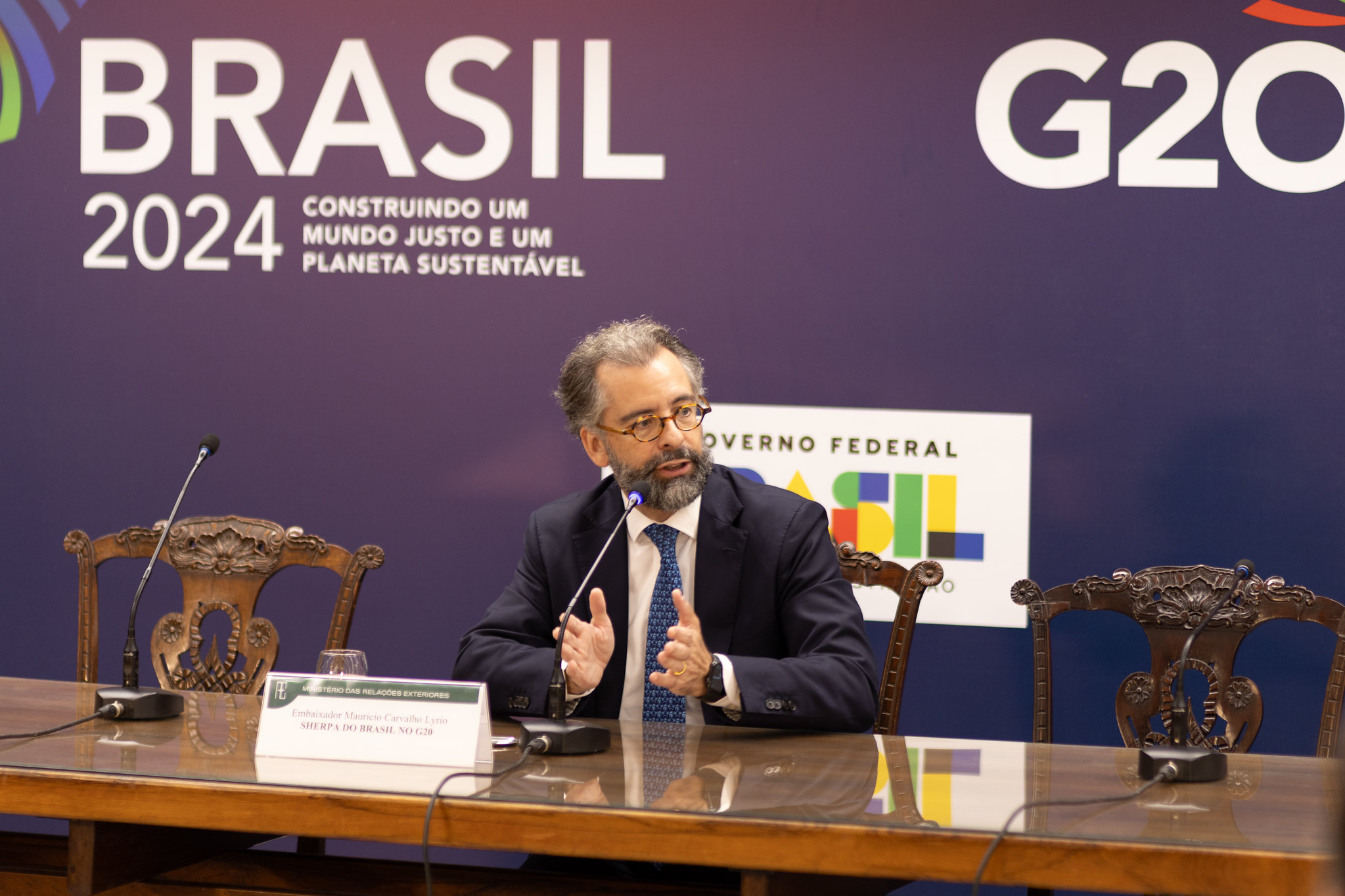 "Development is a priority in Brazilian foreign policy," says Mauricio ...